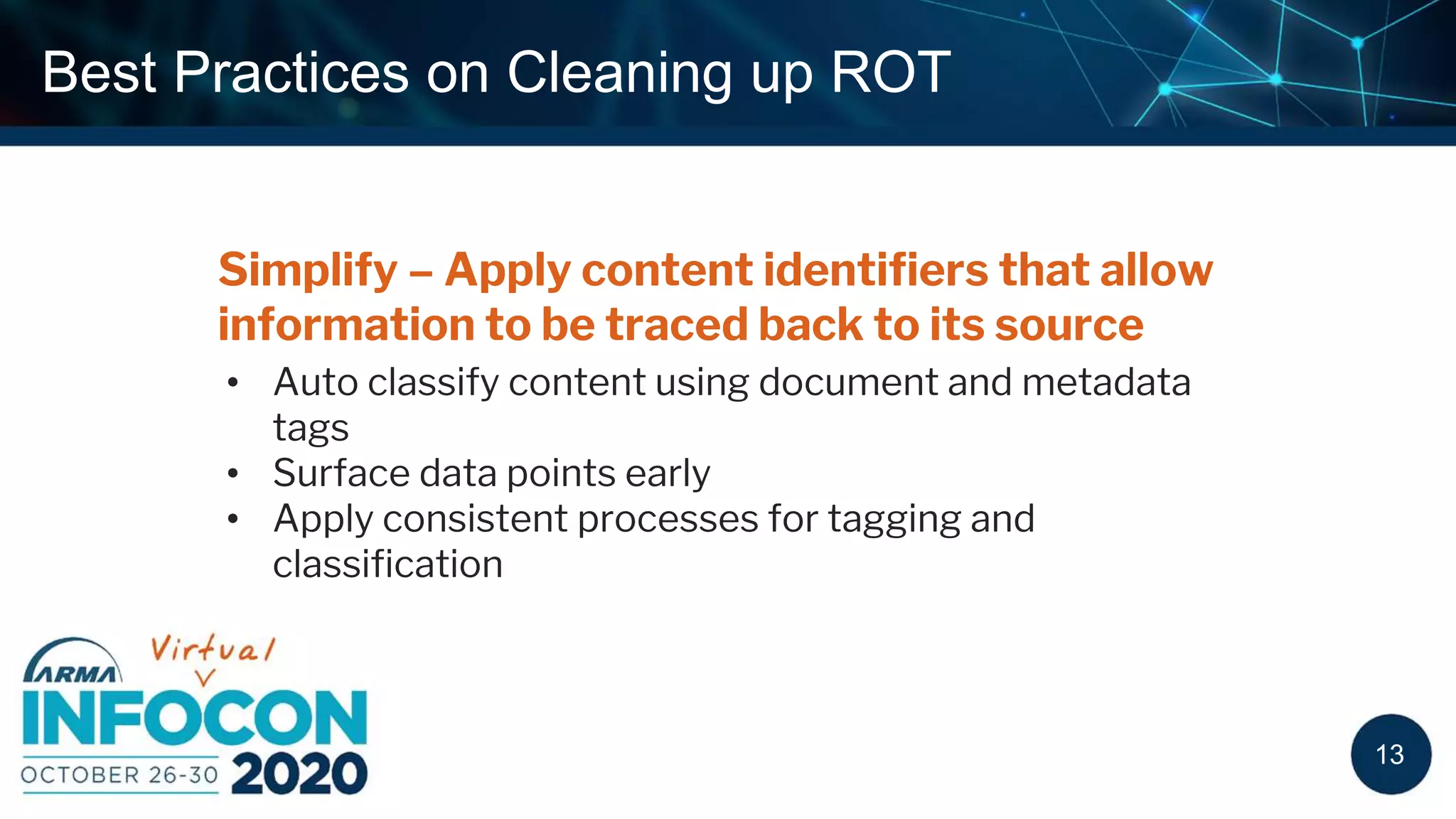 What’s Redundant, Obsolete, and Trivial Content (ROT) What’s Not? | PPTX
