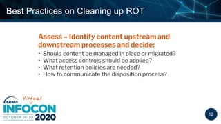 What’s Redundant, Obsolete, and Trivial Content (ROT) What’s Not? | PPTX