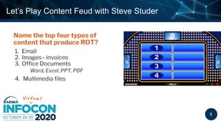 What’s Redundant, Obsolete, and Trivial Content (ROT) What’s Not? | PPTX
