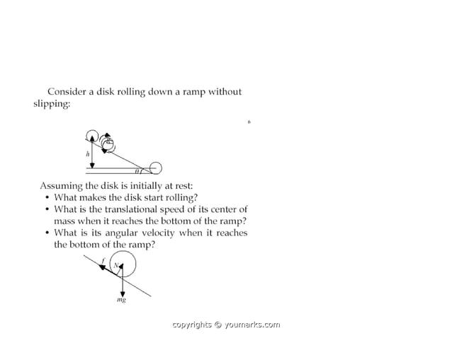 Rotation and Translational Problems | PPT