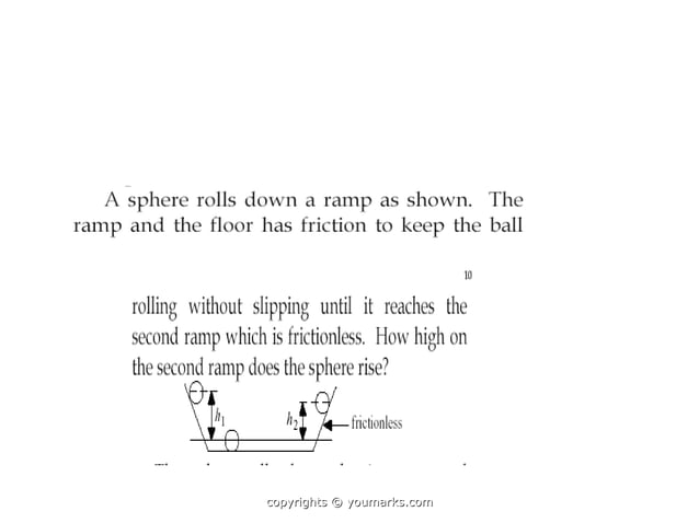 Rotation and Translational Problems | PPT