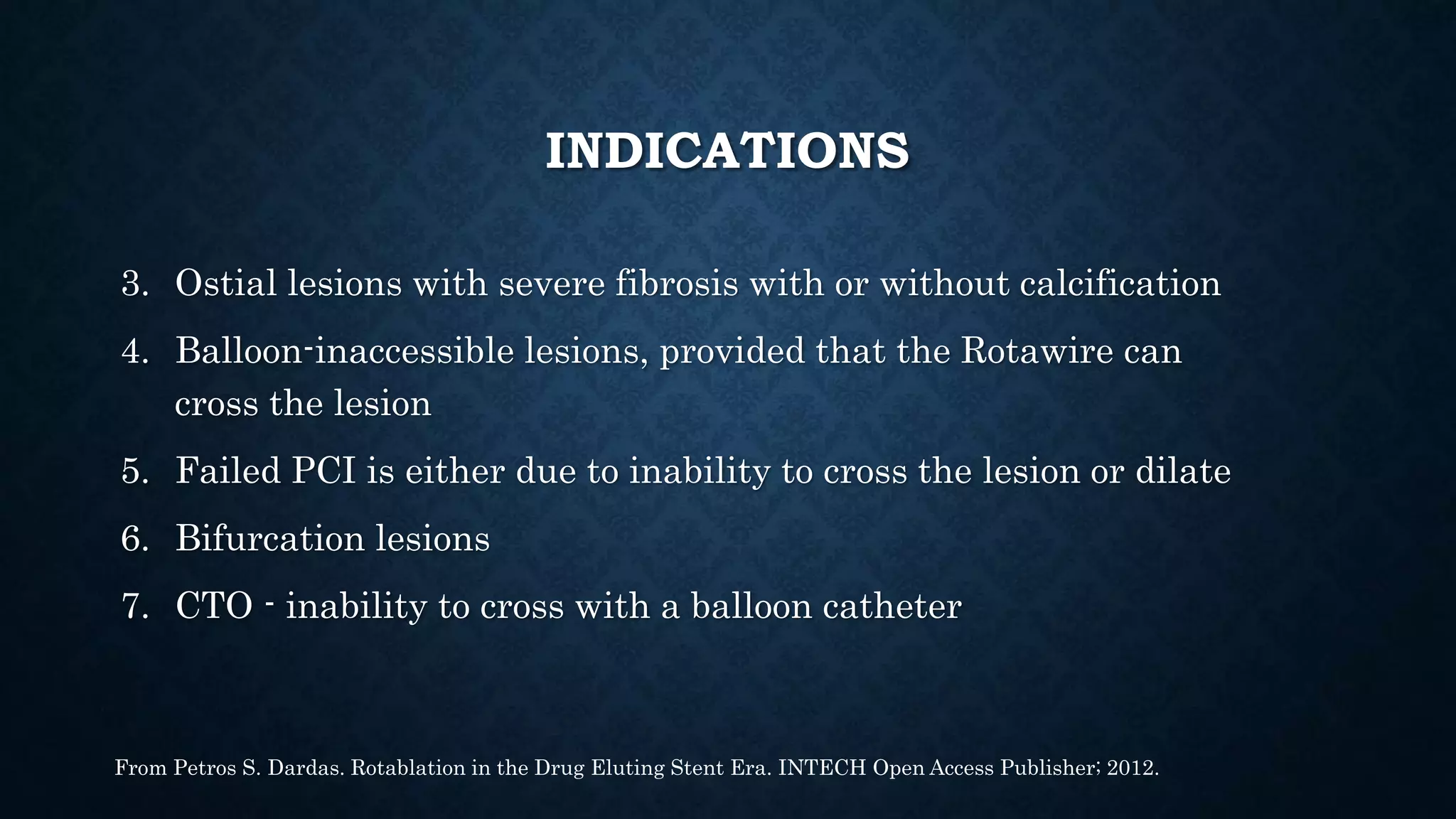 Rotablation - An overview | PPTX
