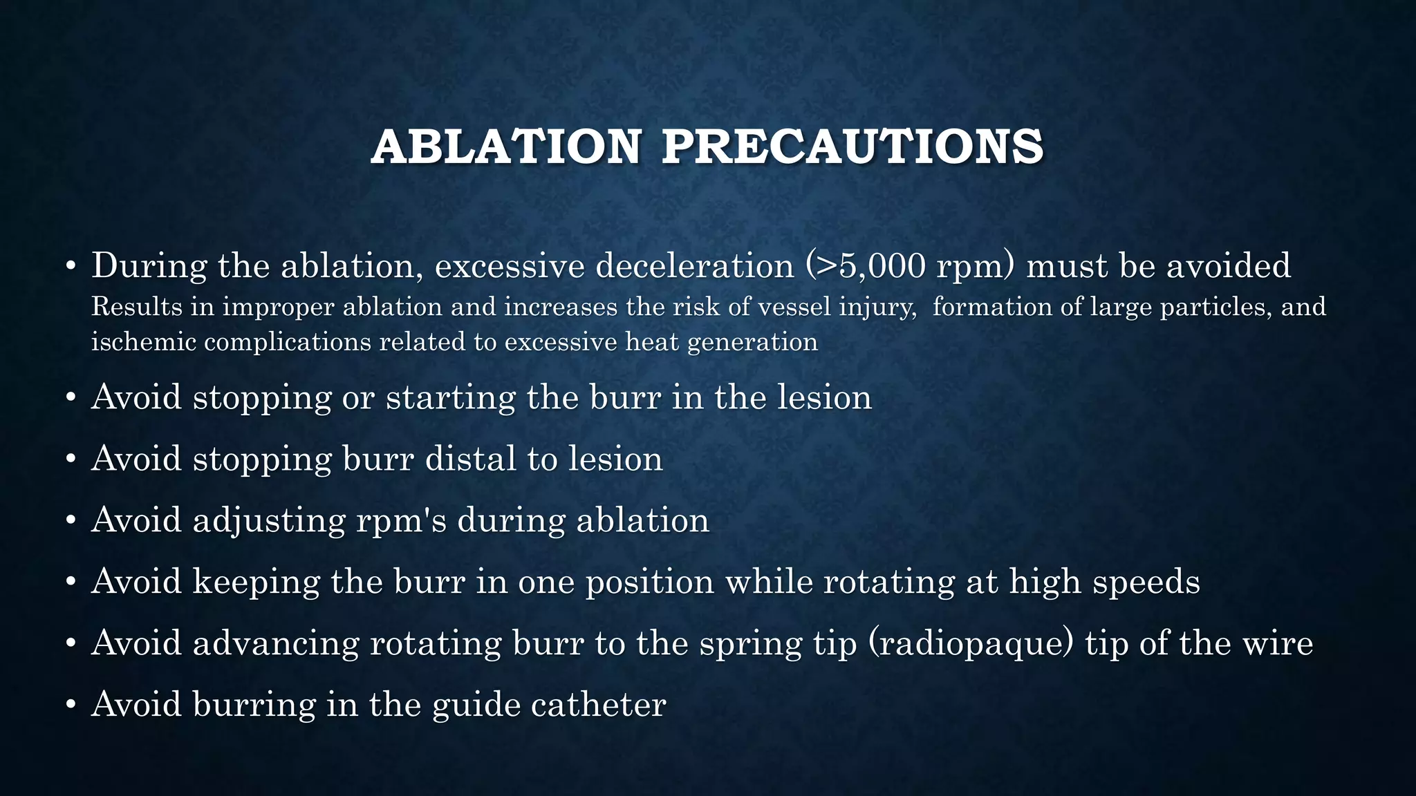 Rotablation - An overview | PPTX