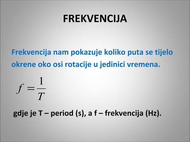 Rotacija krutog tijela 17 | PPT