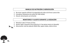 SEDACIÓN PALIATIVA EN EL PACIENTE TERMINAL EN URGENCIAS | PDF