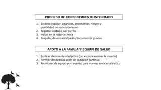 SEDACIÓN PALIATIVA EN EL PACIENTE TERMINAL EN URGENCIAS | PDF