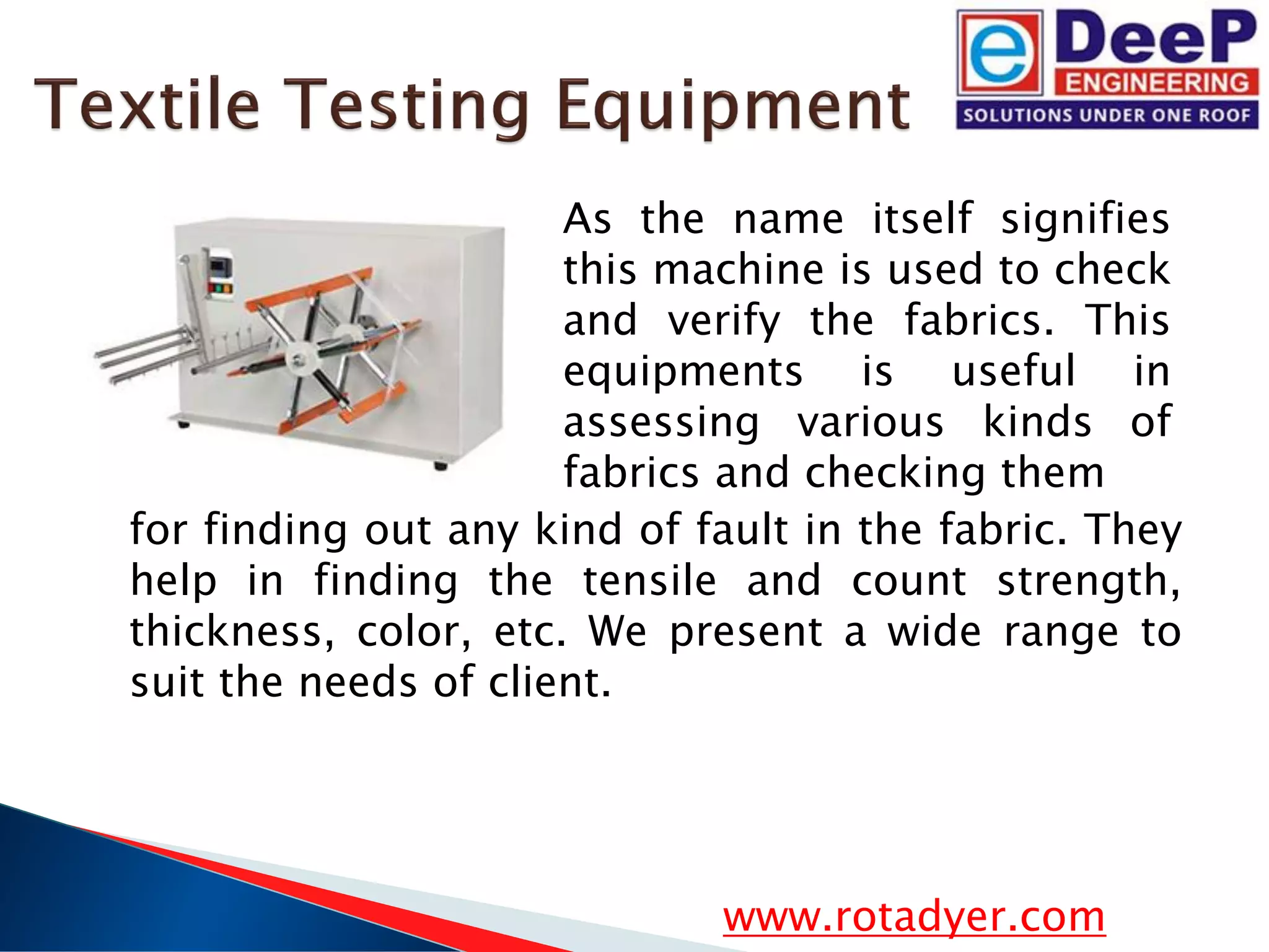 Rota Dyer Machine, Textile Testing Equipment like Hank Dyeing, Cotton ...