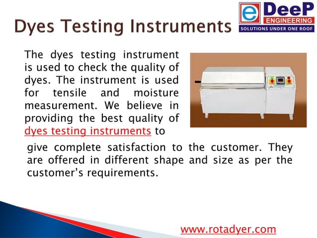 Rota Dyer Machine, Textile Testing Equipment like Hank Dyeing, Cotton ...