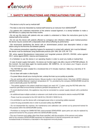 rotam for machine of the knee and the ligament | PDF