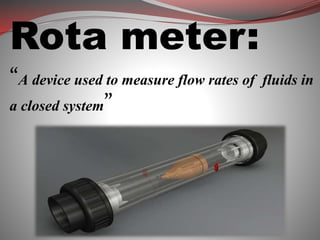 Rota meter | PPT