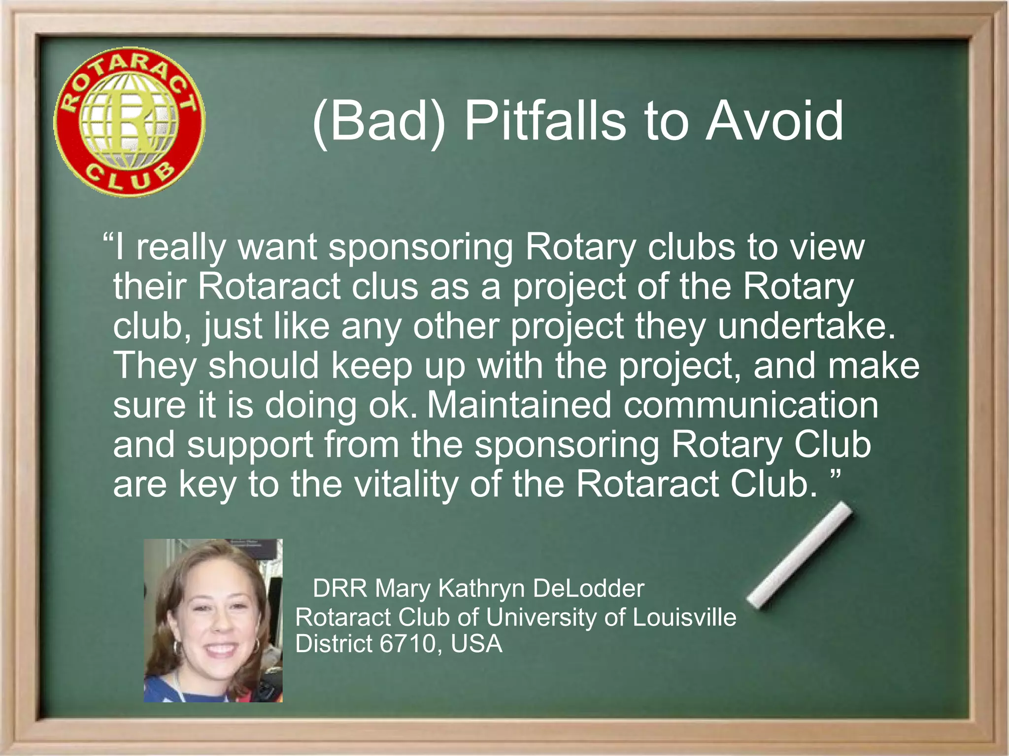 Rotaract / Rotary under the microscope | PPT