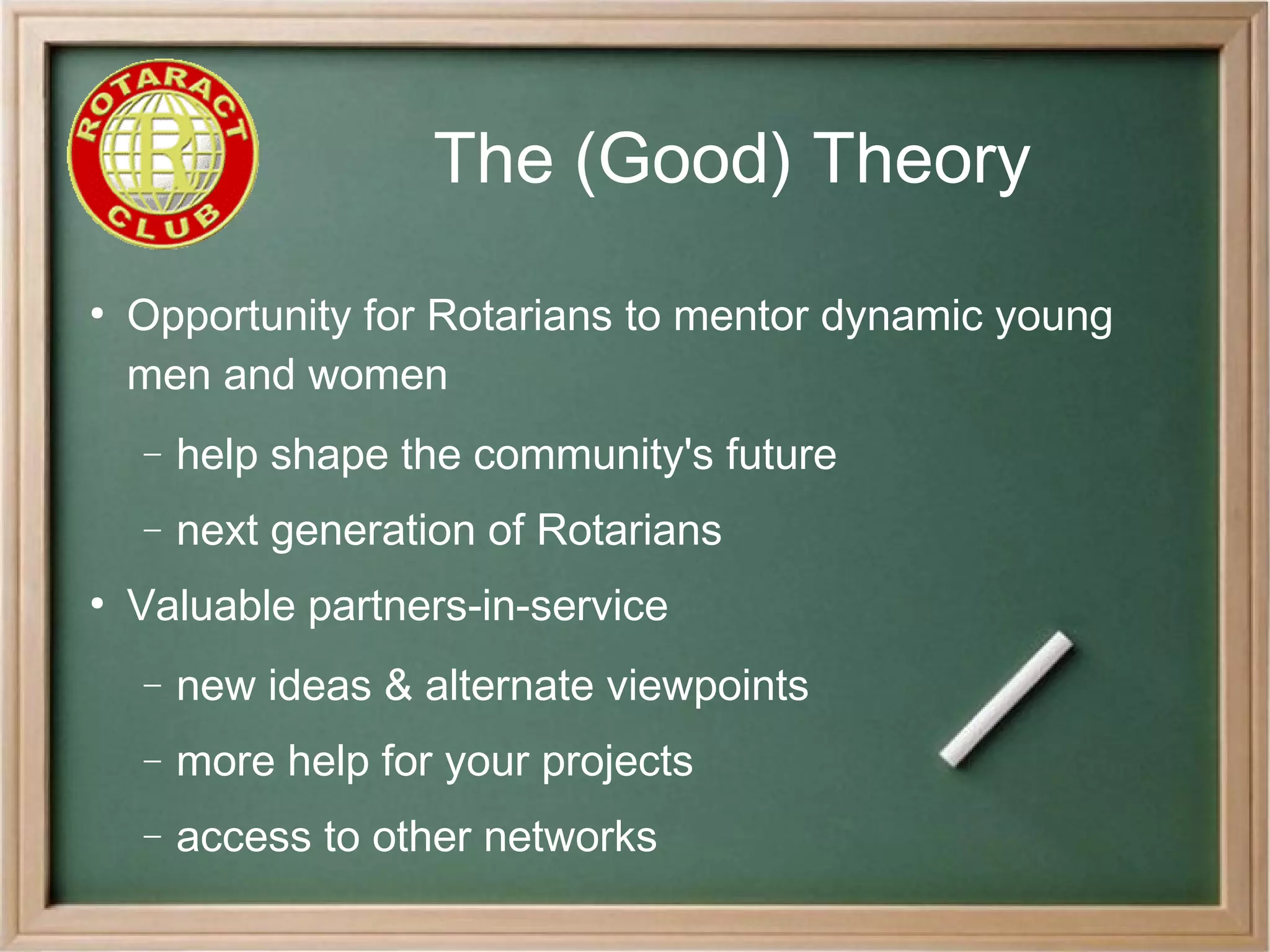 Rotaract / Rotary under the microscope | PPT