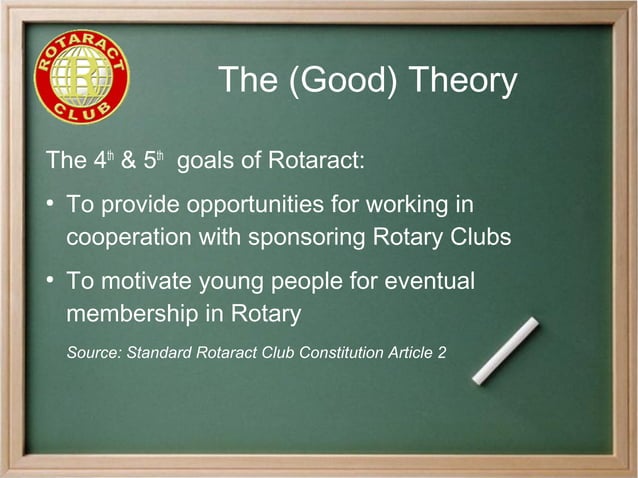 Rotaract / Rotary under the microscope | PPT