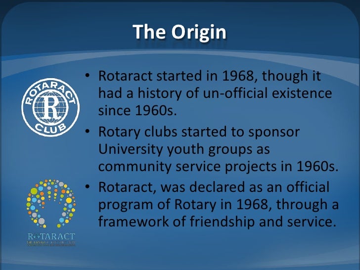 Introduction to Rotaract