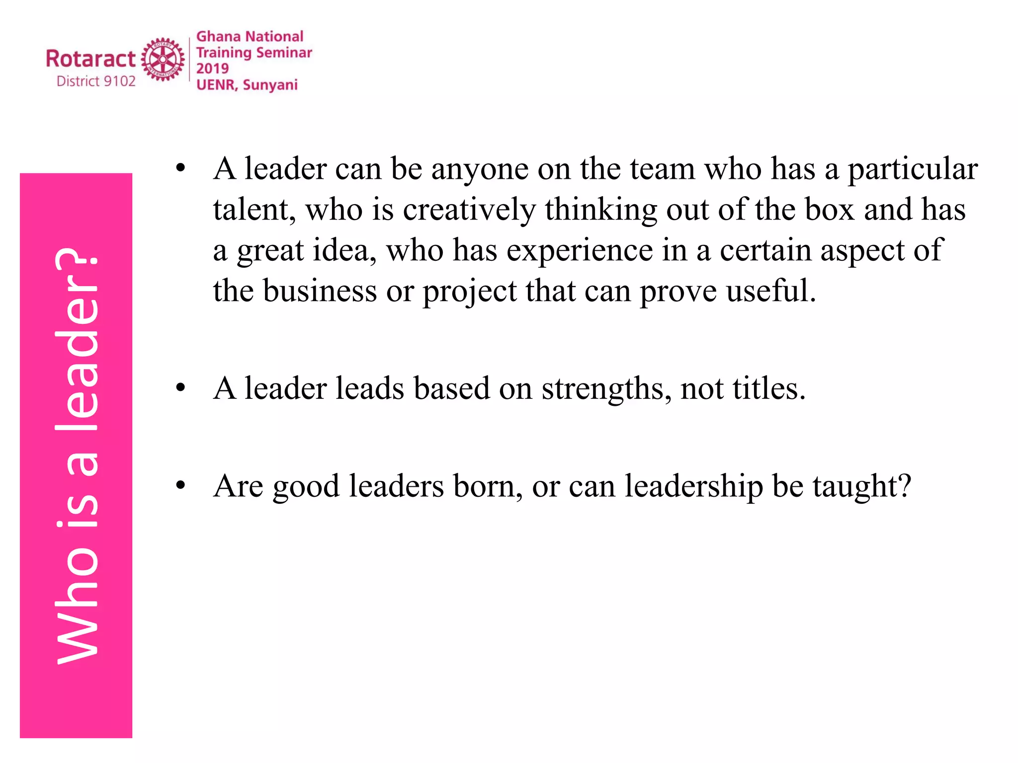 Leadership and Professional Development | PDF