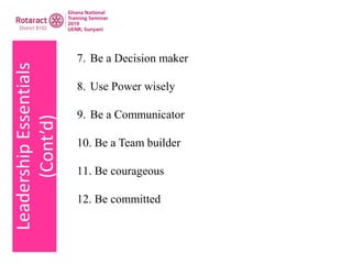 Leadership and Professional Development | PDF