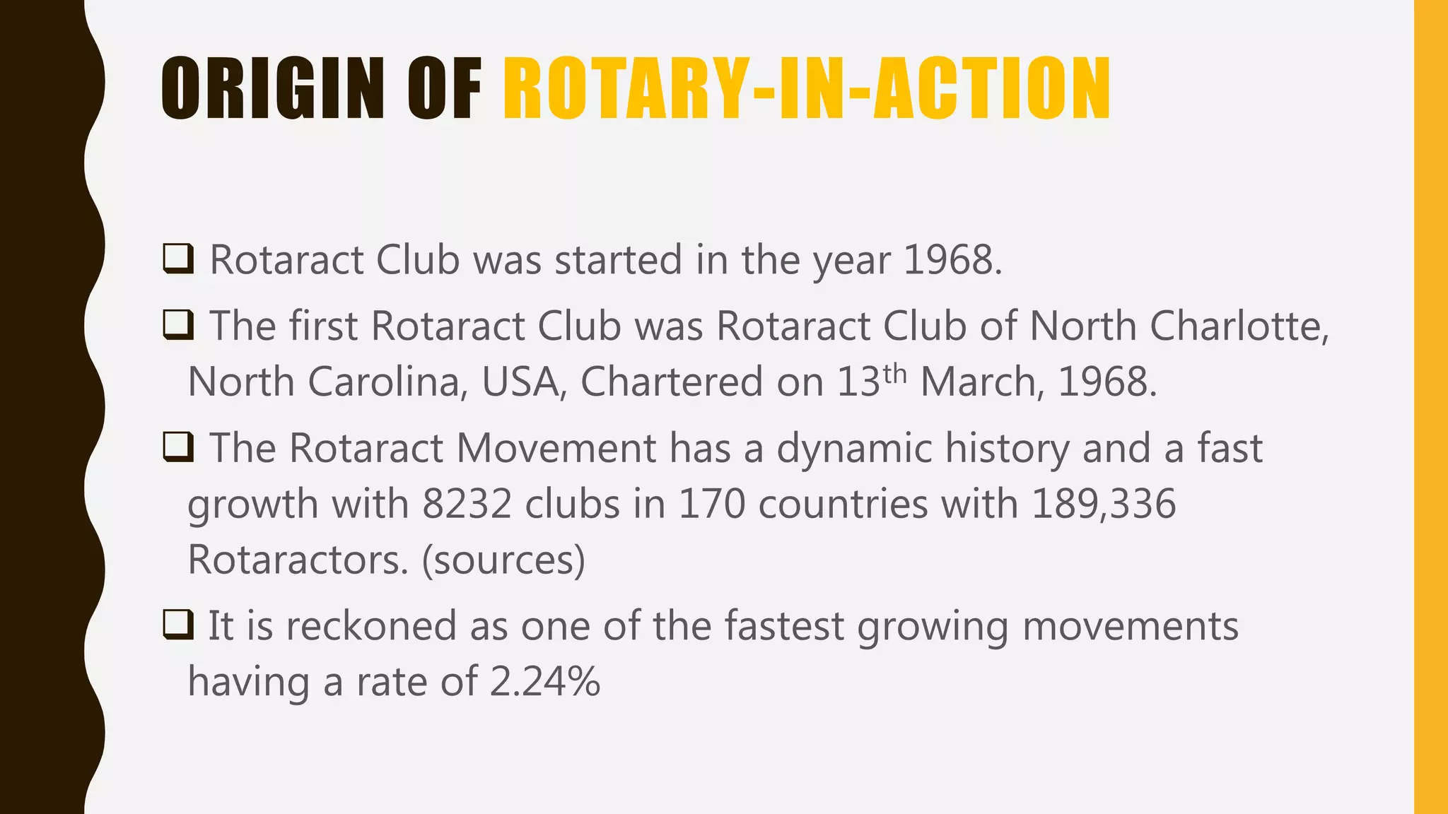 Rotaract Orientation | PPTX