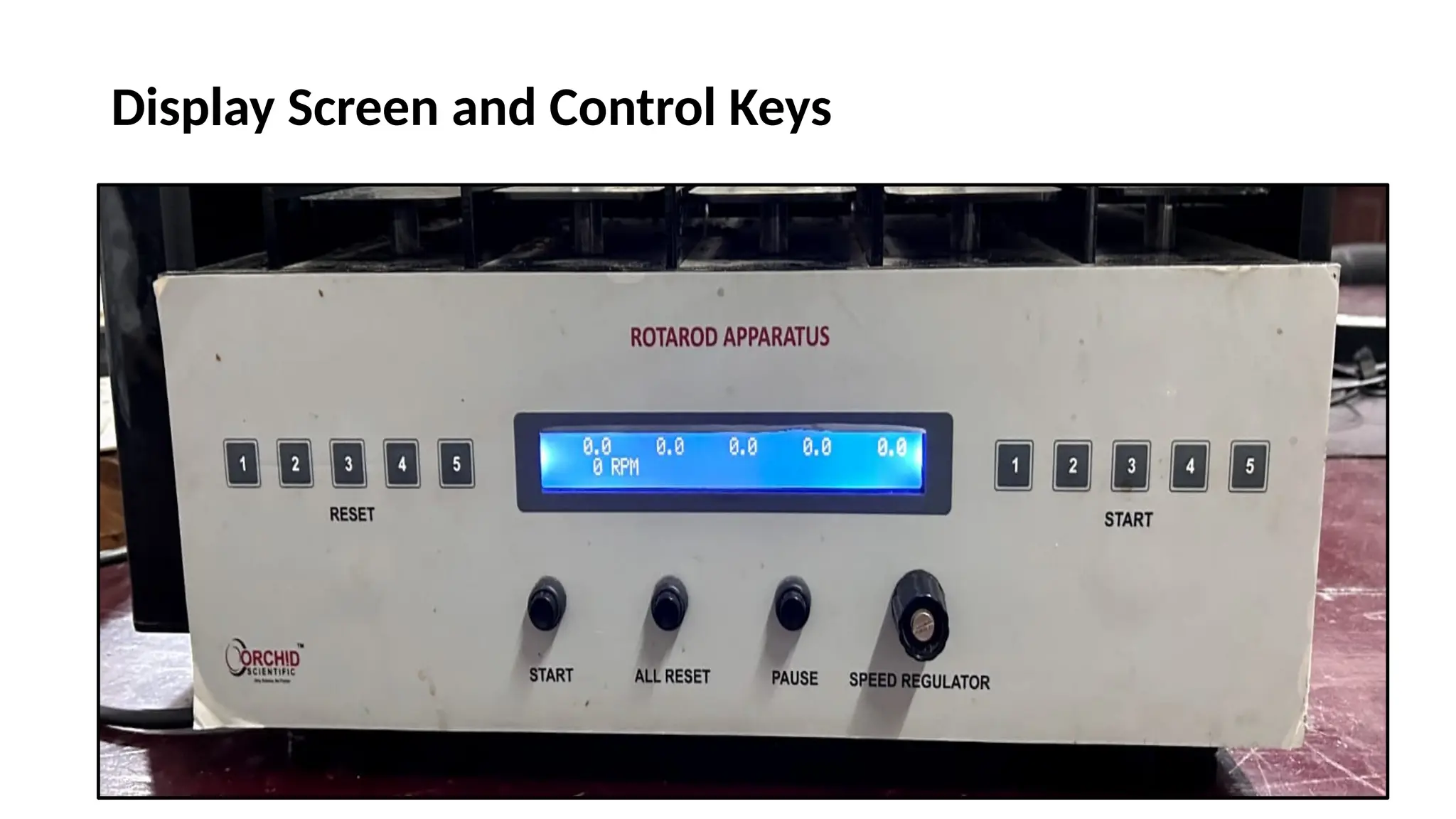 Rotarod Apparatus, Standard Operating Procedure | PPTX