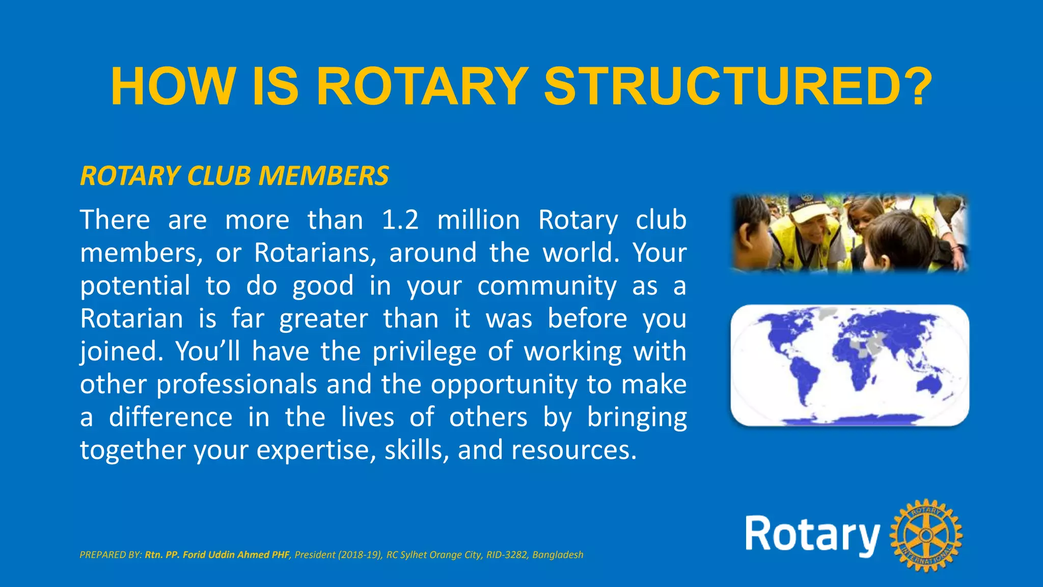 Rotary BASICS | A Reference Guide for New Members | PPTX