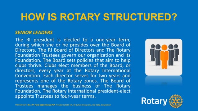 Rotary BASICS | A Reference Guide for New Members | PPTX