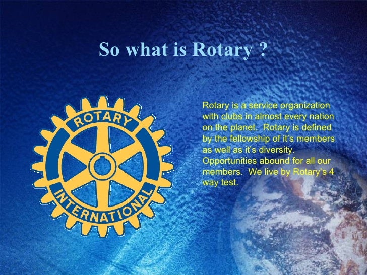 Rotary International Ppt Presentation Rotary International Ppt Presentation