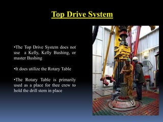 PRINCIPLES BEHIND THE ROTARY-SYSTEM OF A DRILLING RIG | PPT