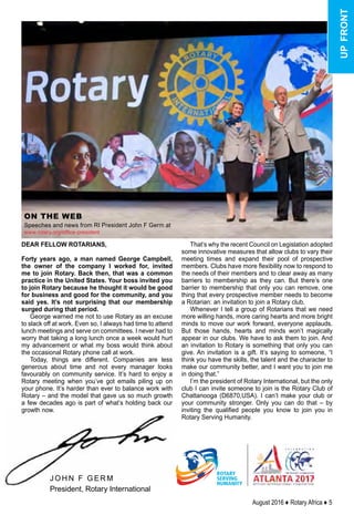 Rotary Africa - Aug 2016 | PDF