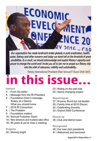Rotary Africa Aug 2017-website | PDF