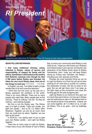 Rotary Africa July 2014-website | PDF