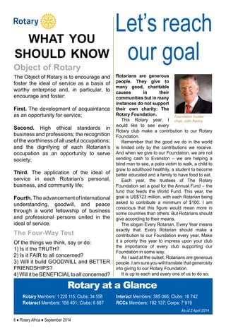 Rotary Africa Sept 2014 | PDF