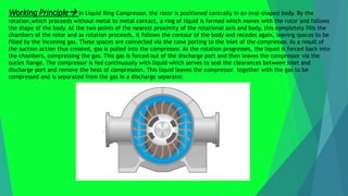 Rotary and liquid rim compressor | PPTX