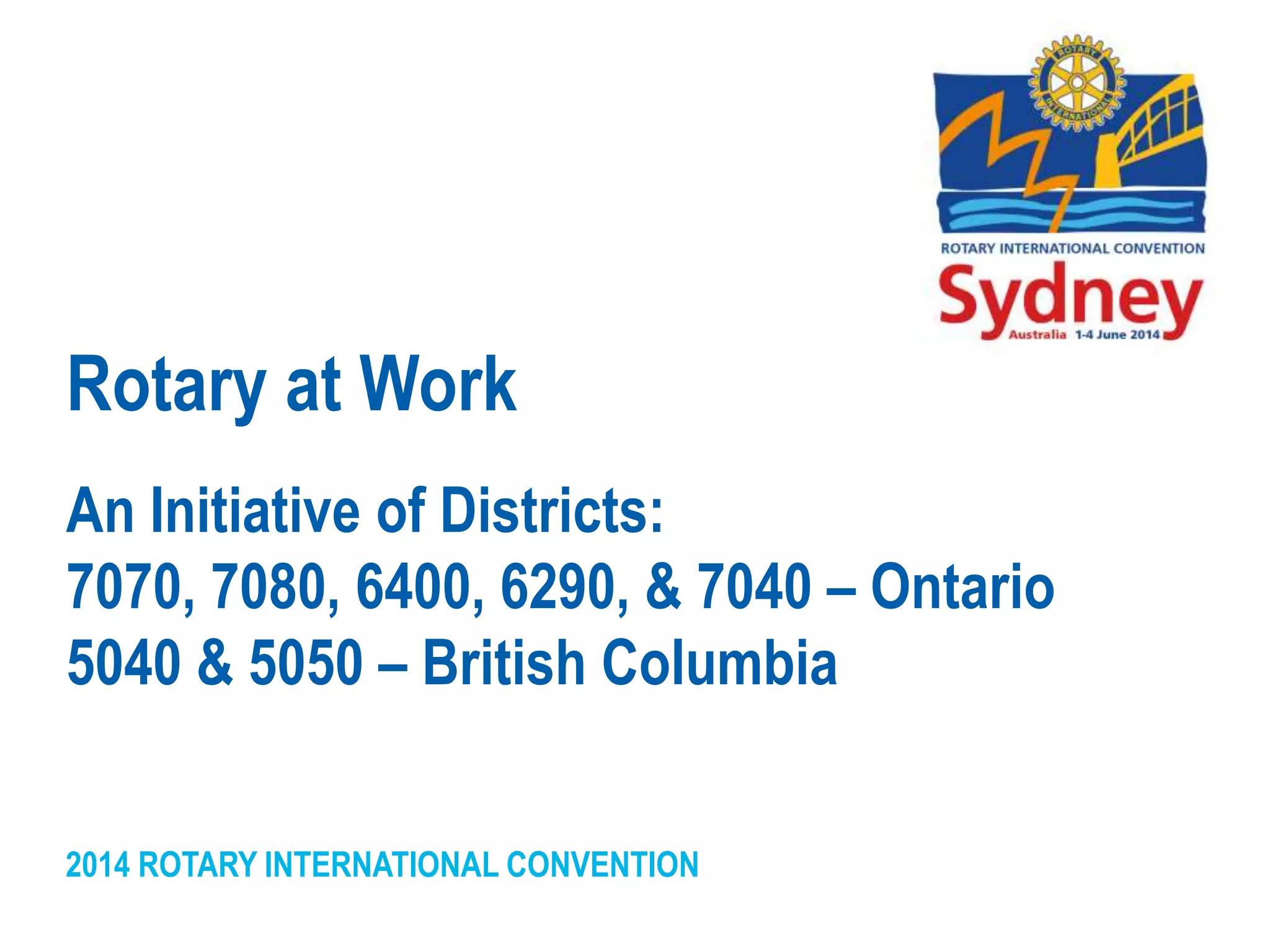 Rotary at work: Employment for people with disabilities | PPTX