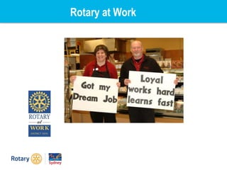 Rotary at work: Employment for people with disabilities | PPTX