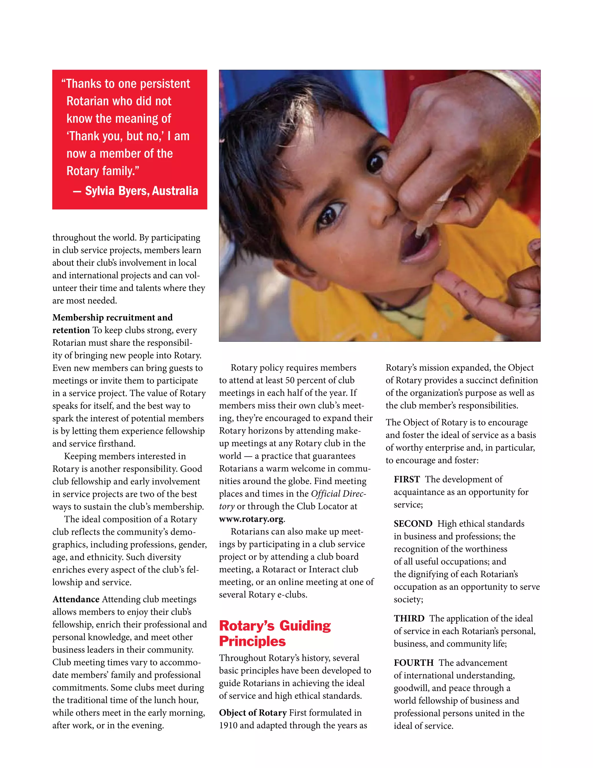 Rotary Basics 3 2010 | PDF