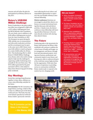 Rotary Basics 3 2010 | PDF