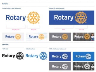 Rotary's New Visual Identity System | PPT