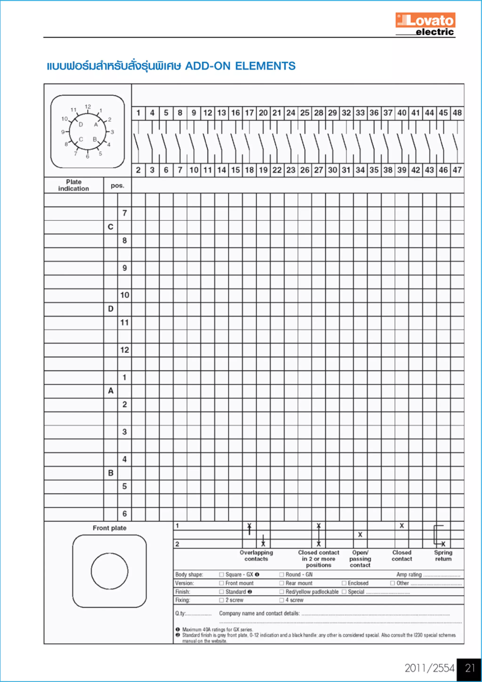 Rotary can switches | PDF