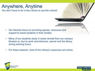 CQUniversity Mackay Library | PPTX