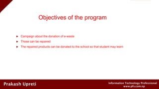 Rotary Computer Donation Proposal | PPTX