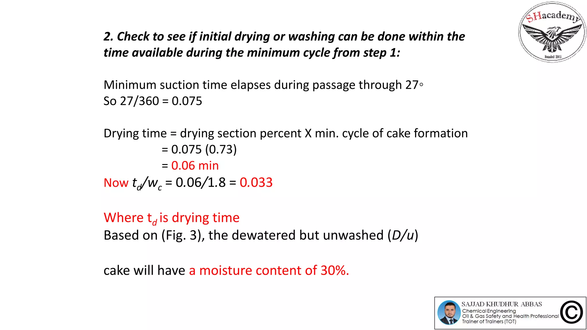 Episode 43 : DESIGN of Rotary Vacuum Drum Filter | PPTX
