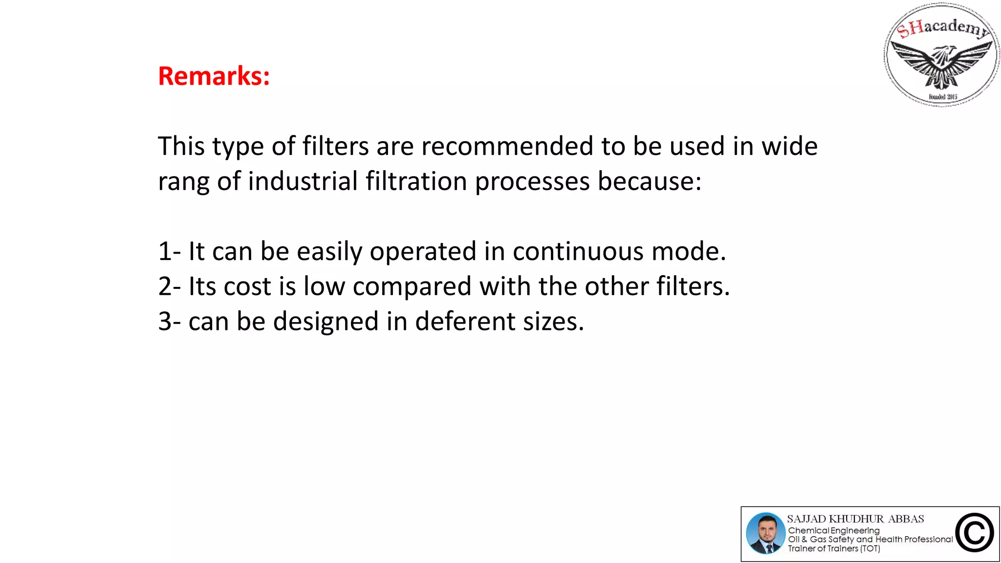 Episode 43 : DESIGN of Rotary Vacuum Drum Filter | PPTX