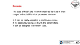 Episode 43 : DESIGN of Rotary Vacuum Drum Filter | PPTX