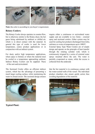 Rotary dryer catalogue | PDF