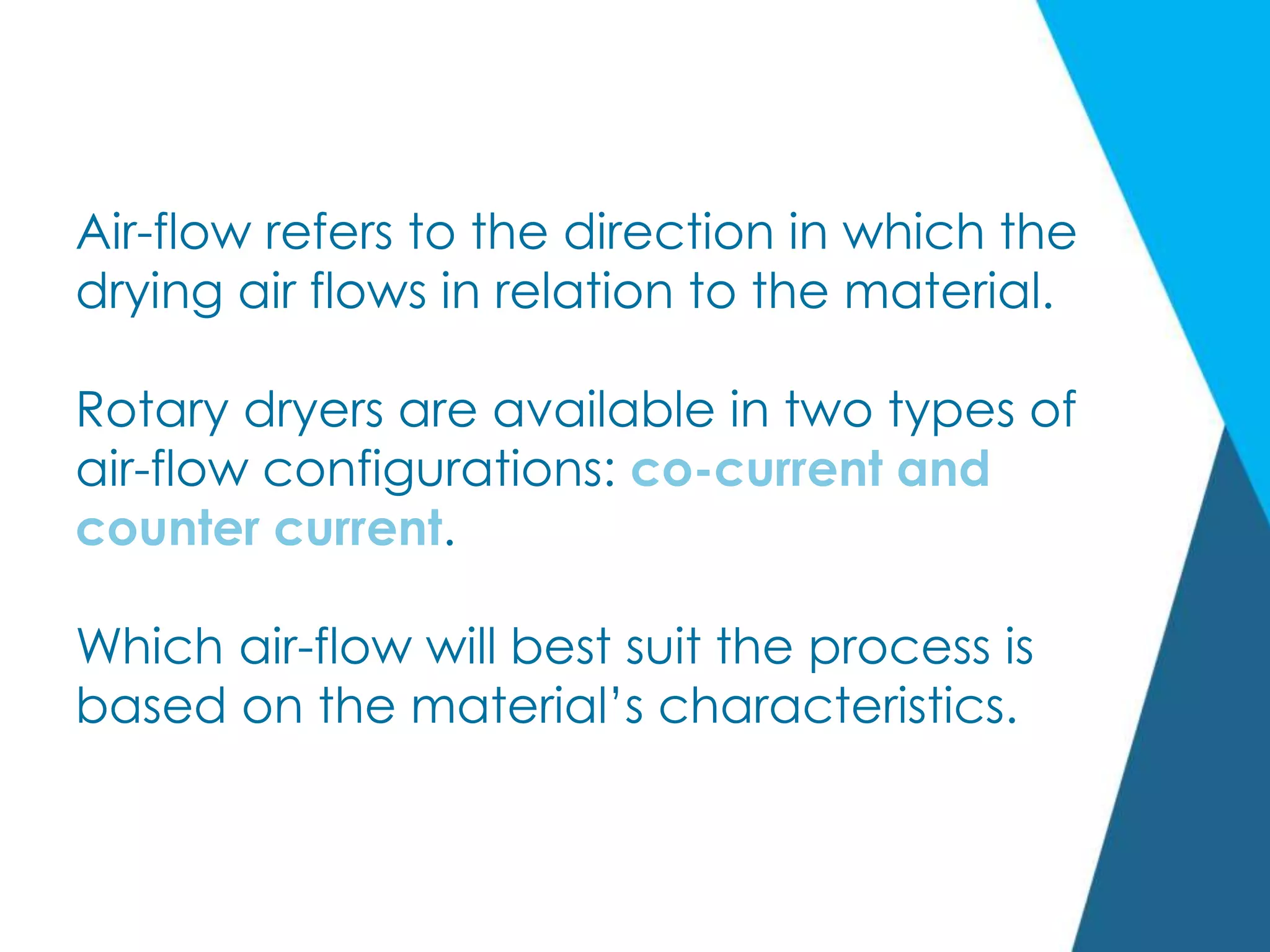 Rotary Dryer Sizing and Design | PPTX