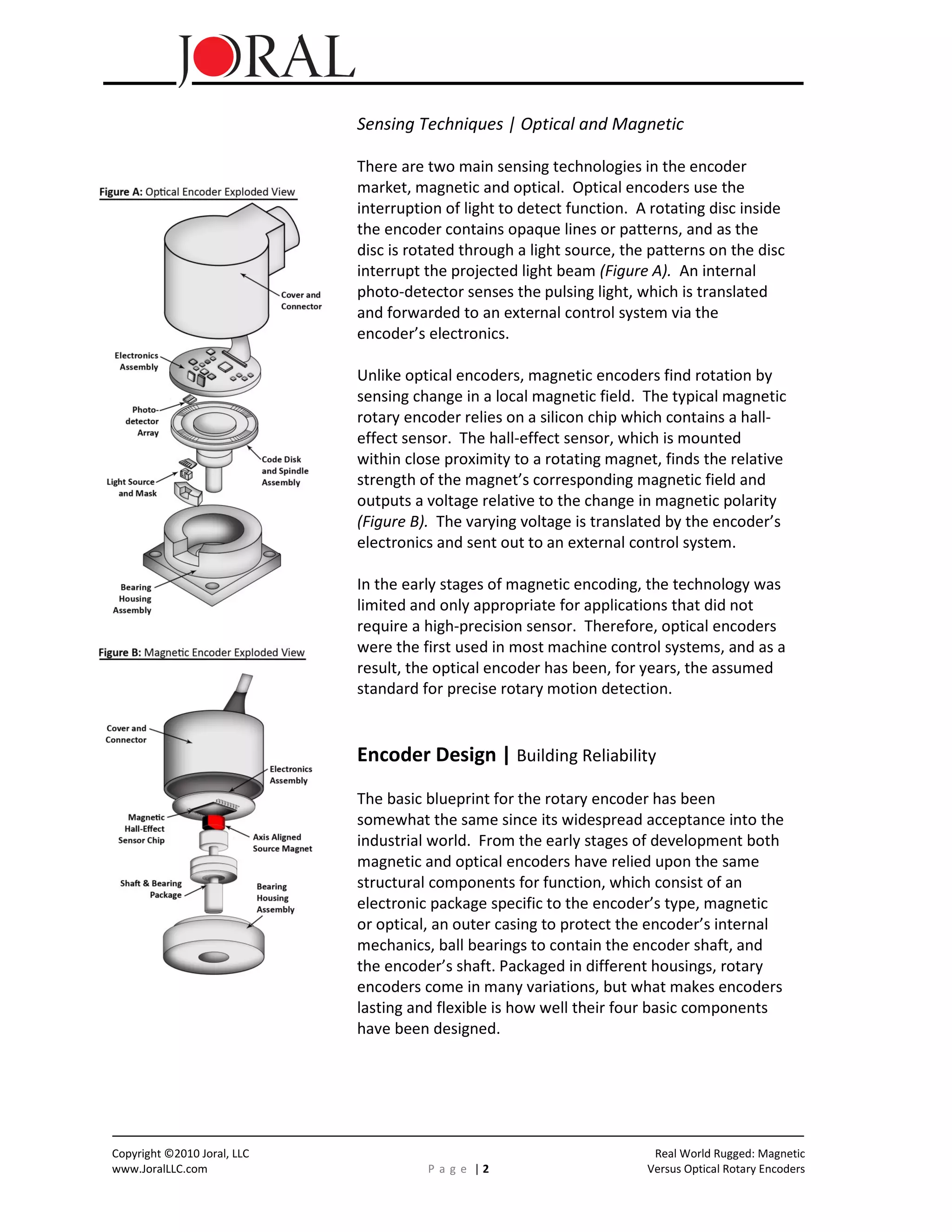 Rotary Encoders White Paper Joral V1 | PDF | Computer Peripherals | Computing
