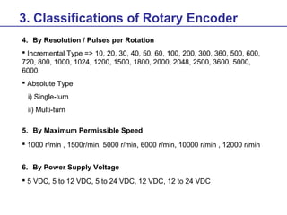 Rotary encoder training material | PPT
