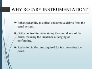 Rotary Endodontic Instruments | PPTX