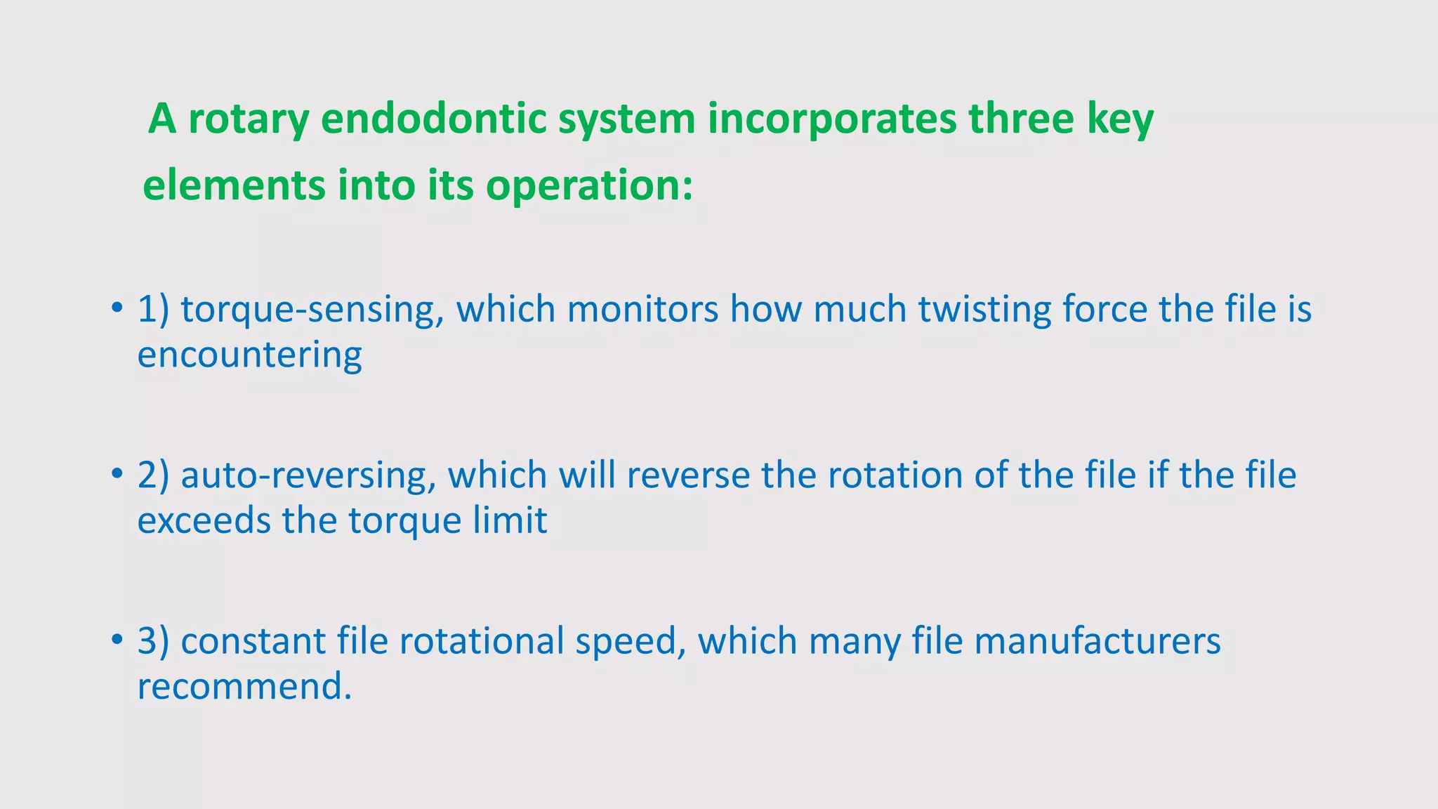 Rotary endodontic instuments basic and divices | PPTX