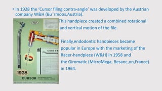 Rotary endodontic instuments basic and divices | PPTX