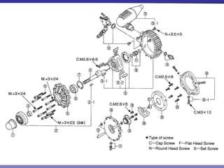 Mazda Rotary Engine Exploded Schematics